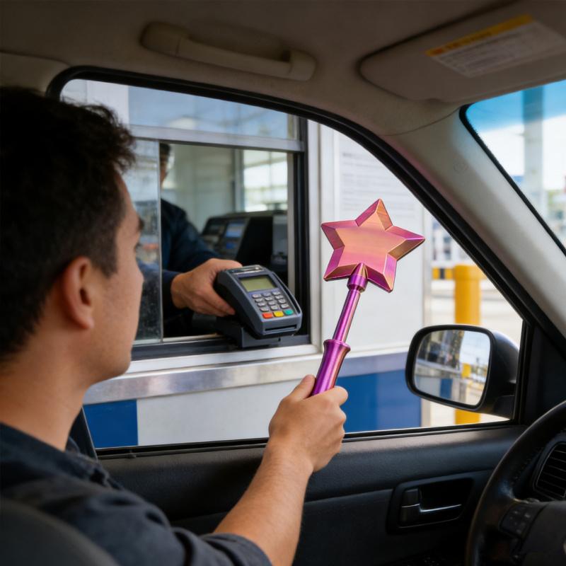 3D Printed Credit Card Wand Holder, Magic Fairy Pay Wand Card Holder ...