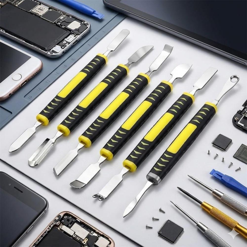 Professional Electronics Repair Tool Kit: Anti-Slip Silicone Handle Pry ...