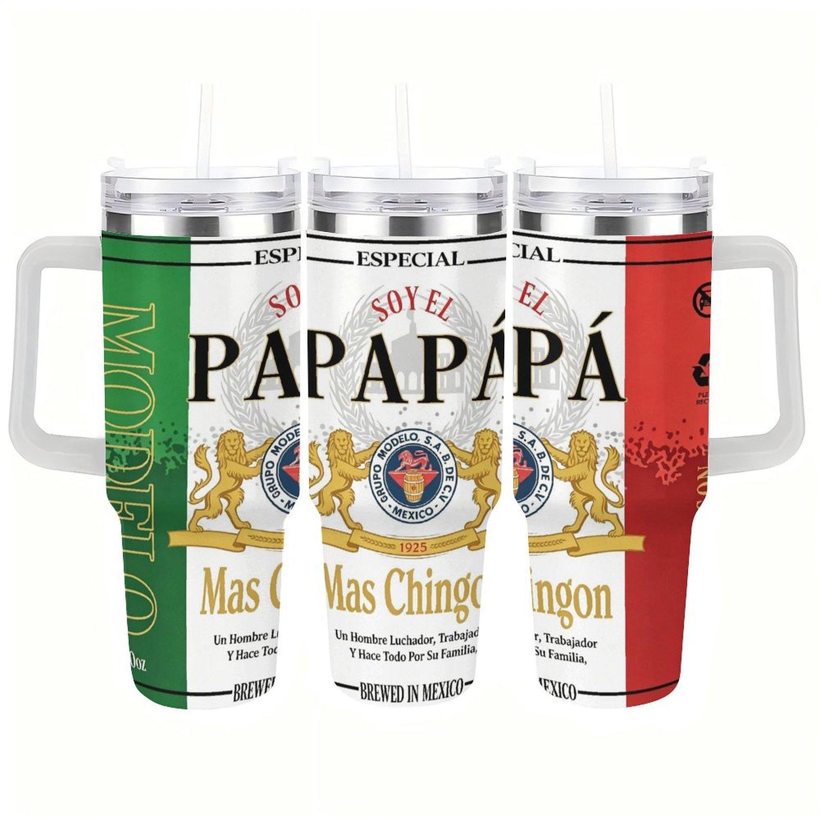 Father's Day Gift: "Soy El Papá Más Chingon" 20/40oz Tumbler, Mexican ...