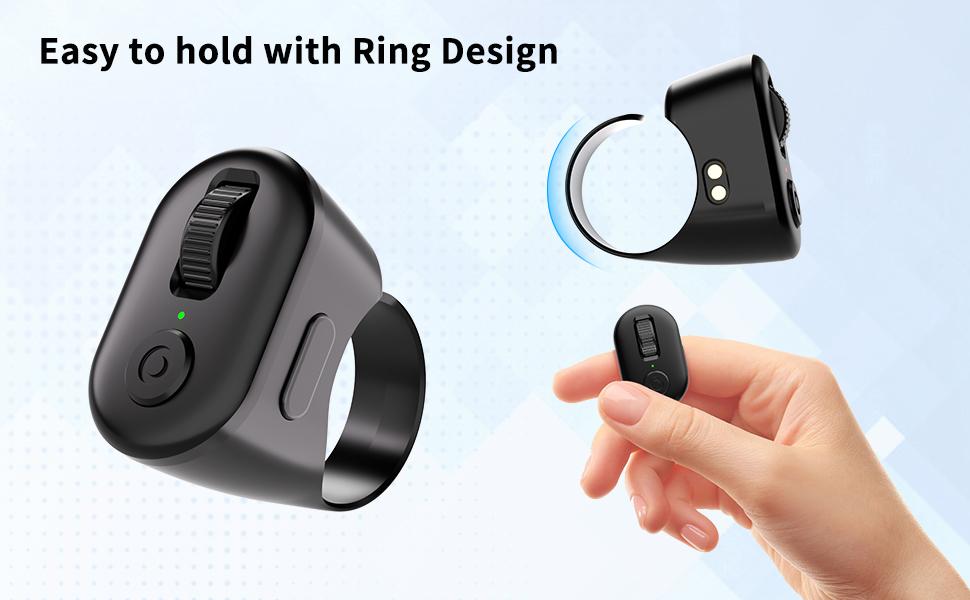 TikTok Remote Control Kindle App Page Turner TIK Tok Scrolling Ring ...