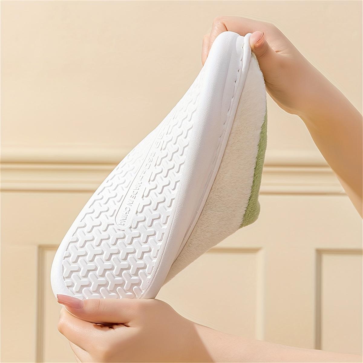 Men's & Women's Winter Warm Fluffy Slippers - Non-Slip, Soft Fluffy ...