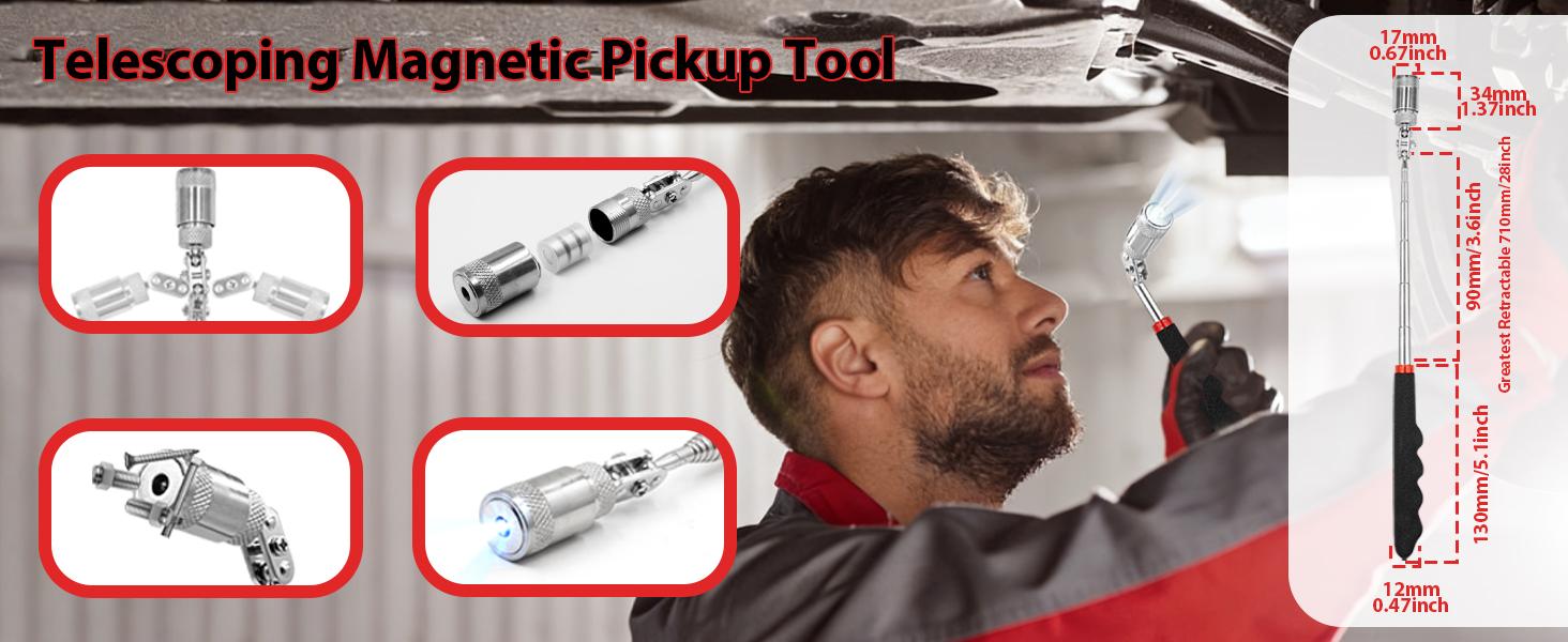 15Pcs Carbon Steel Precision Pick & Hook and Trim Removal Tool Set with ...