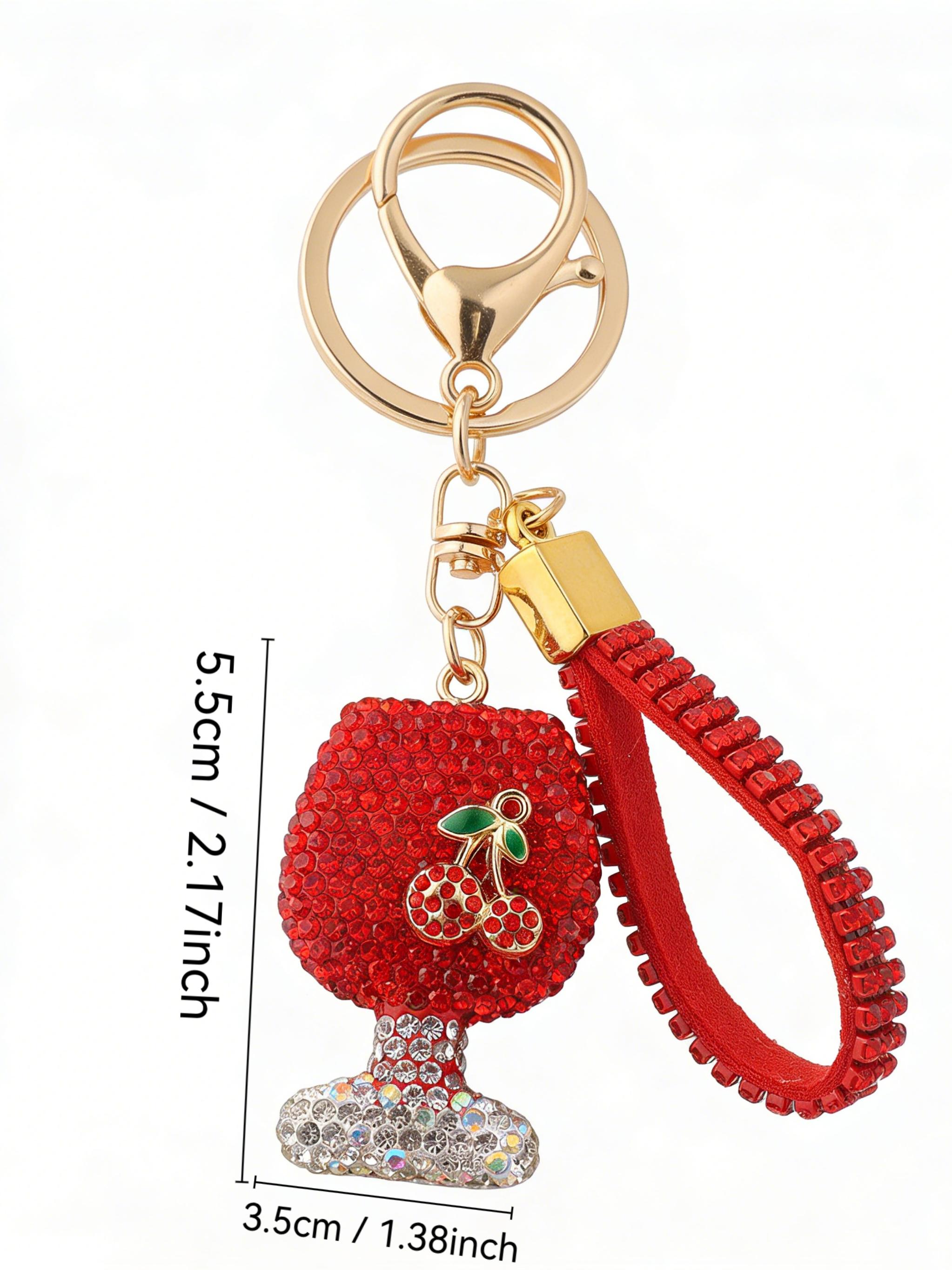 5 Pcs Cherry Keychains, Keychain Set, Mother's Day Gifts, Student ...