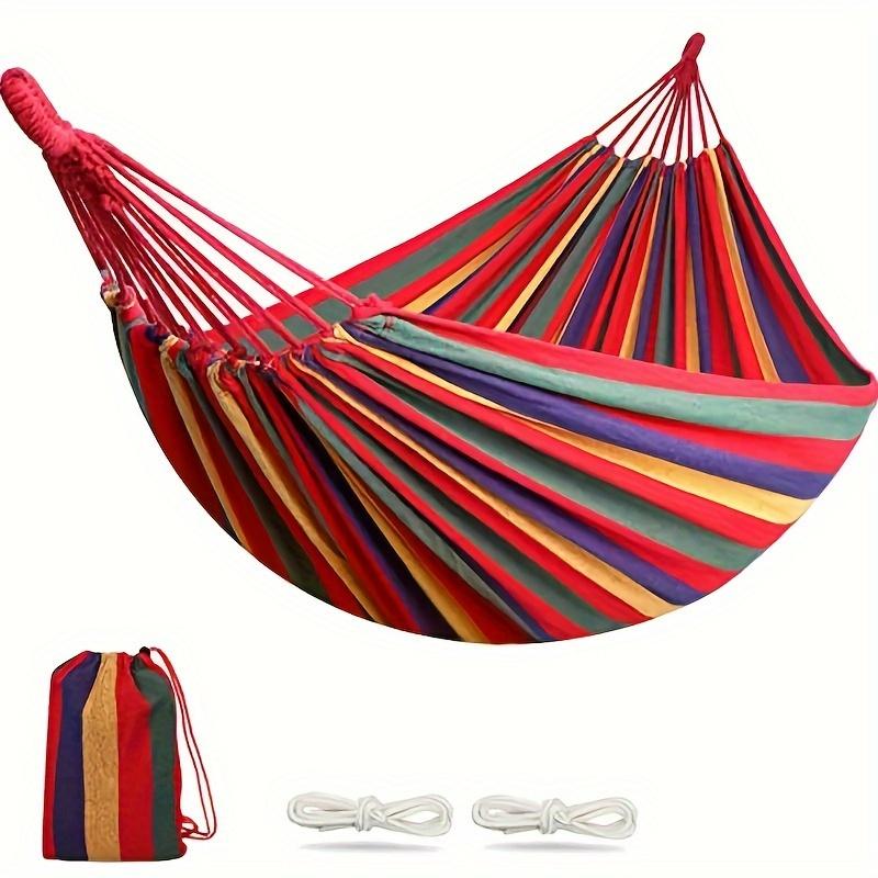 [Heavy-Duty Hammock] 450lbs Capacity Heavy-Duty Outdoor Hammock ...