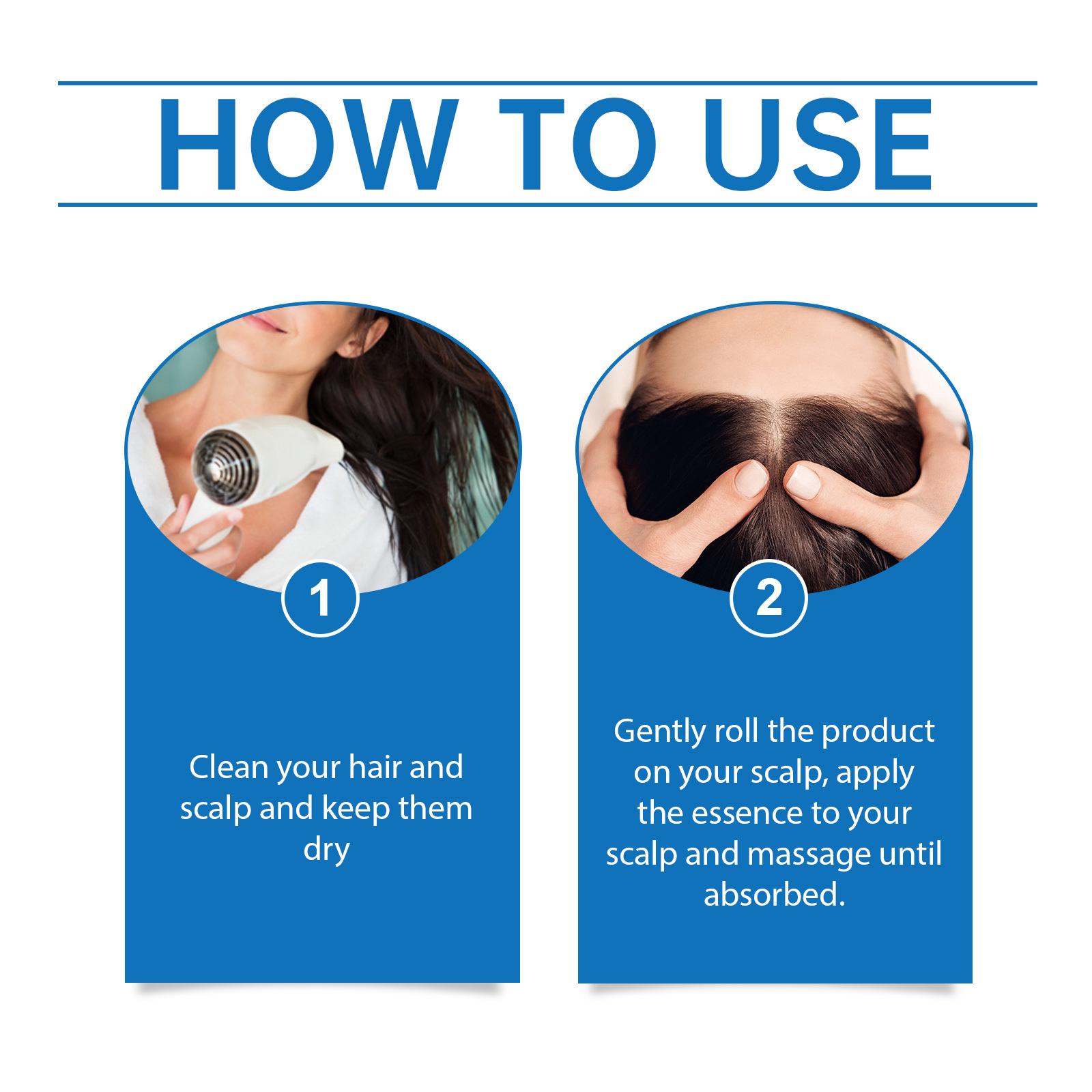 Hoegoa Hair Roller Serum, Nourishing Scalp Care Moisturizing Smooth ...