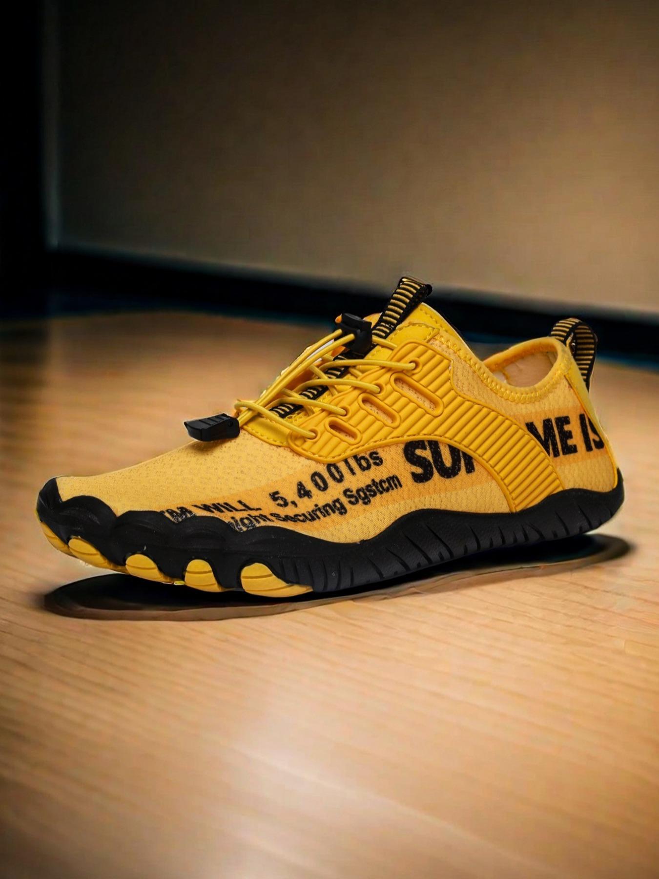 Women's Sporty Lace Up Low Top Water Shoes, Comfortable Breathable ...