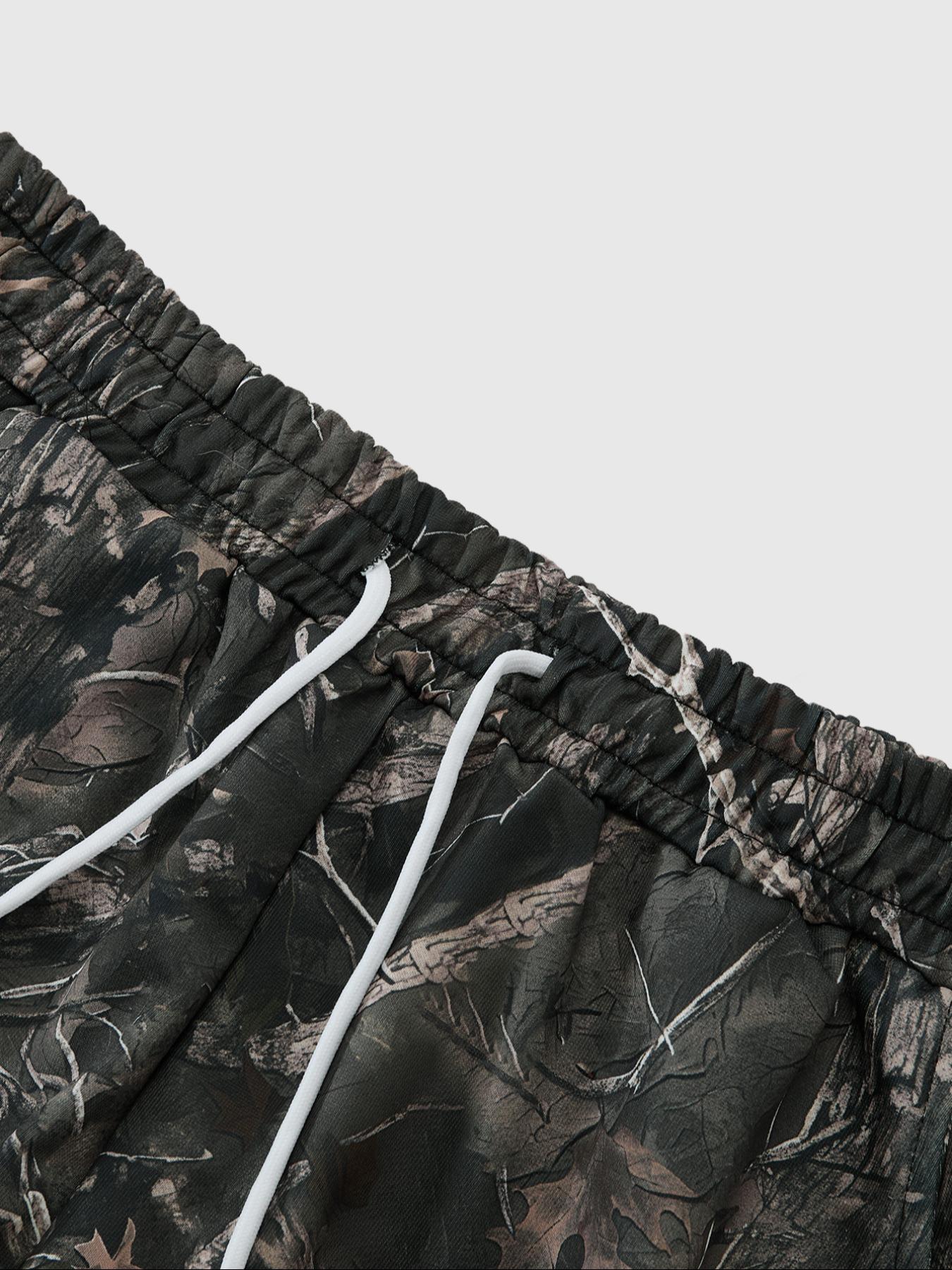 Men's Camo Star Print Pants, Loose Casual Streetwear Trousers for ...